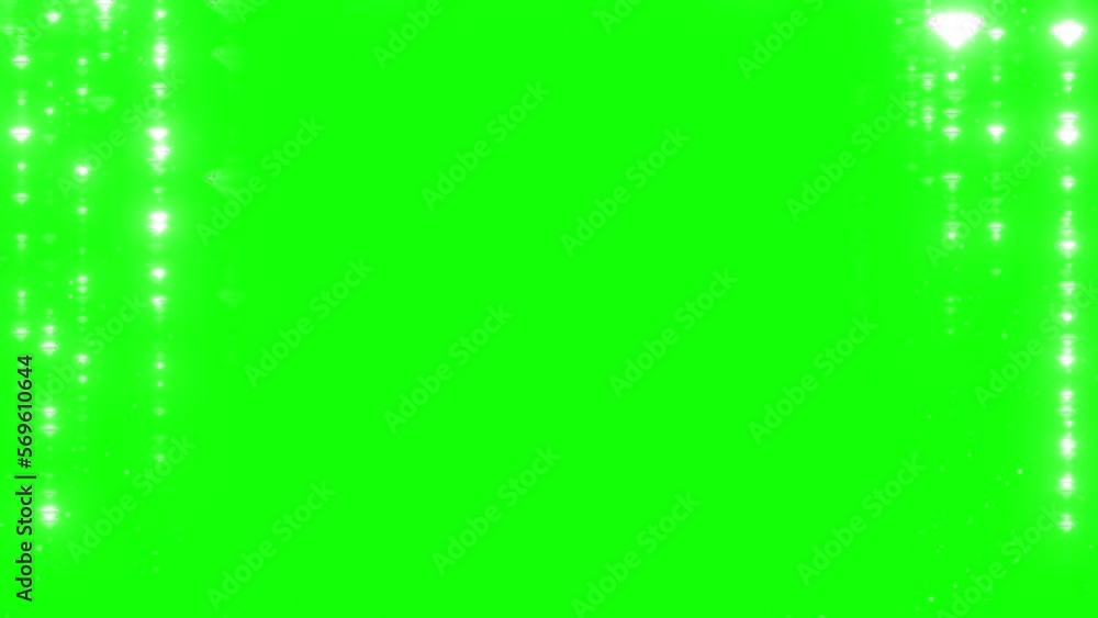 shiny diamond animation with green screen chroma key background Stock ...