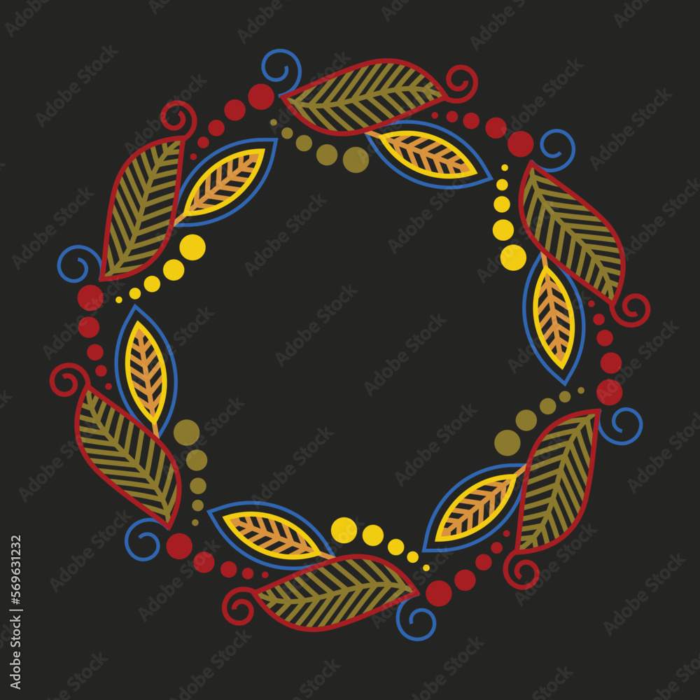 Indian Traditional and Cultural Rangoli, Alpona, Kolam, or Paisley ...