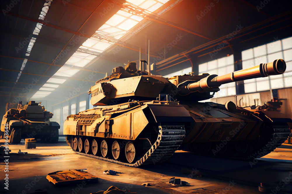 Production of the military tank plant production of the military ...