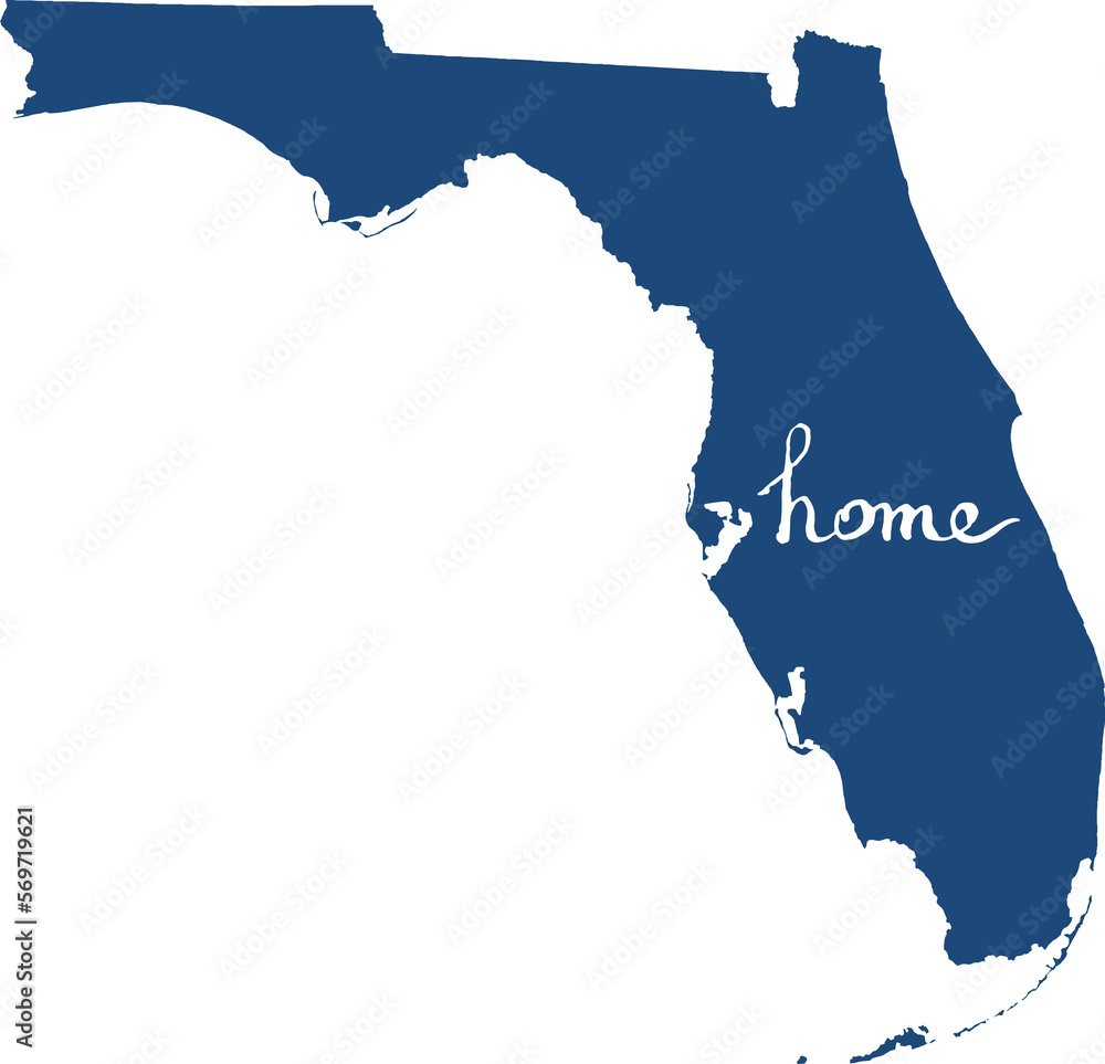 florida state home sign - PNG image with transparent background Stock ...