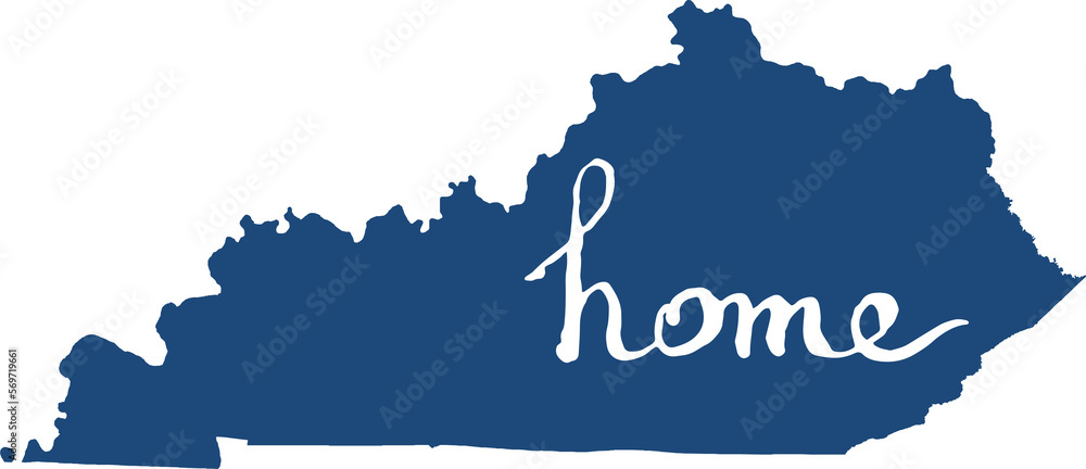 kentucky state home sign - PNG image with transparent background Stock ...