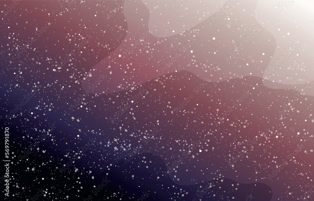 Modern brown space boho background with stars for tarot, astrology ...