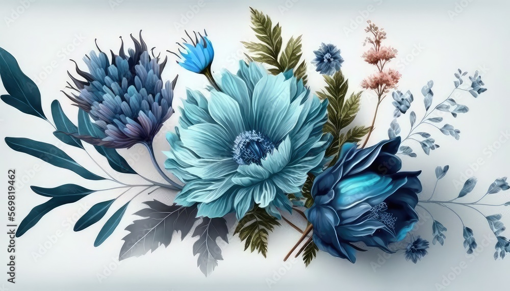 dark floral background. Flower design for wallpaper for prints, covers ...