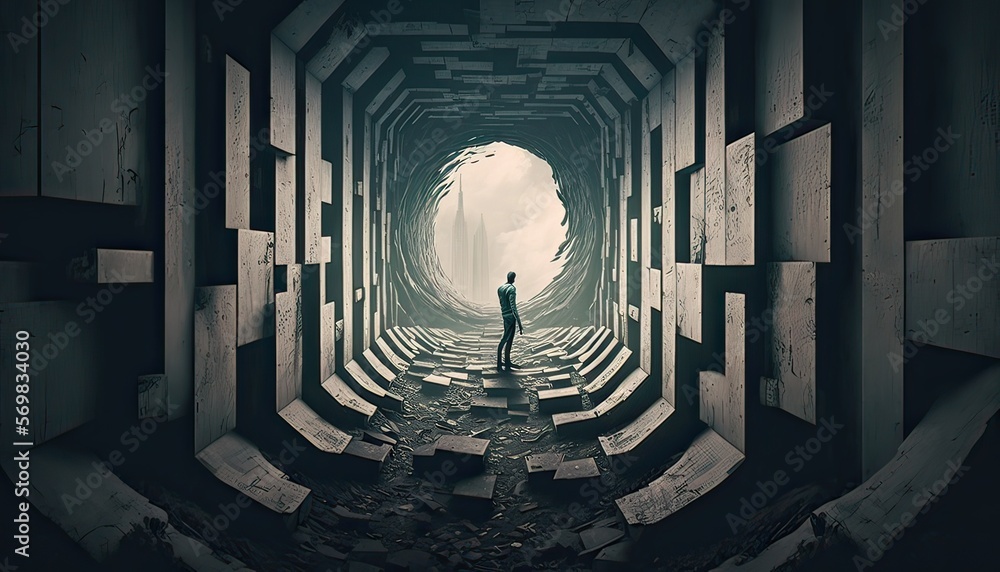 Goblin rogue sneaking through a heavily guarded fortress. The ...