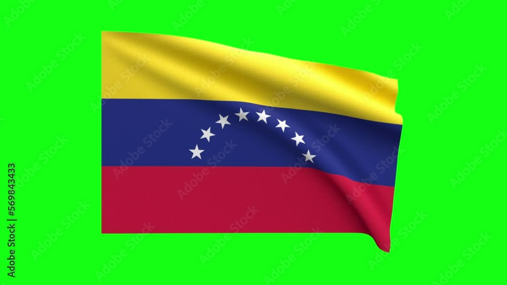 Flag Animation Venezuela - Highly Detailed and Realisitic 15 Seconds ...