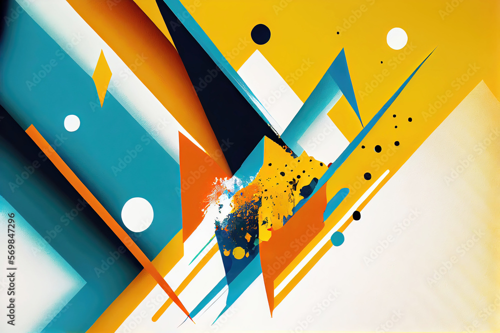 ภาพประกอบสต็อก Minimalist abstract background wallpaper design ...
