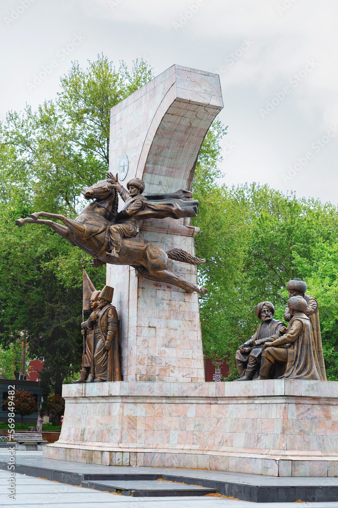 Memorial of Sultan Mehmed II the Conqueror, Fatih Park, Istanbul ...