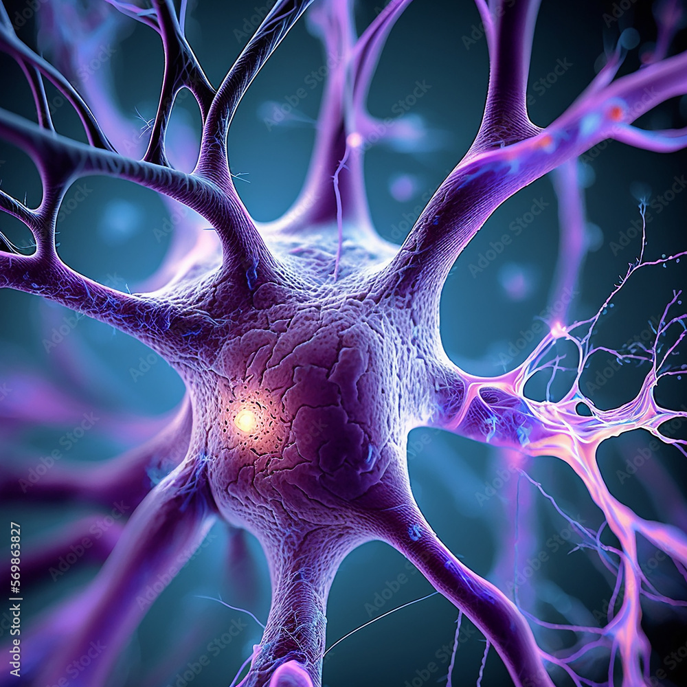 Actividad neuronal , se refiere al parpadeo constante de las corrientes ...