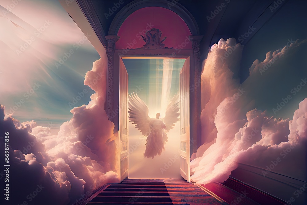 beautiful illustration of Heaven that showcases its divine and ...