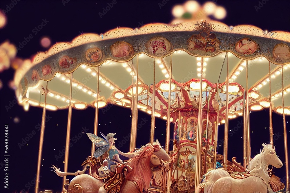 fantasy magical carousel most amazing intricate carousel in the world ...