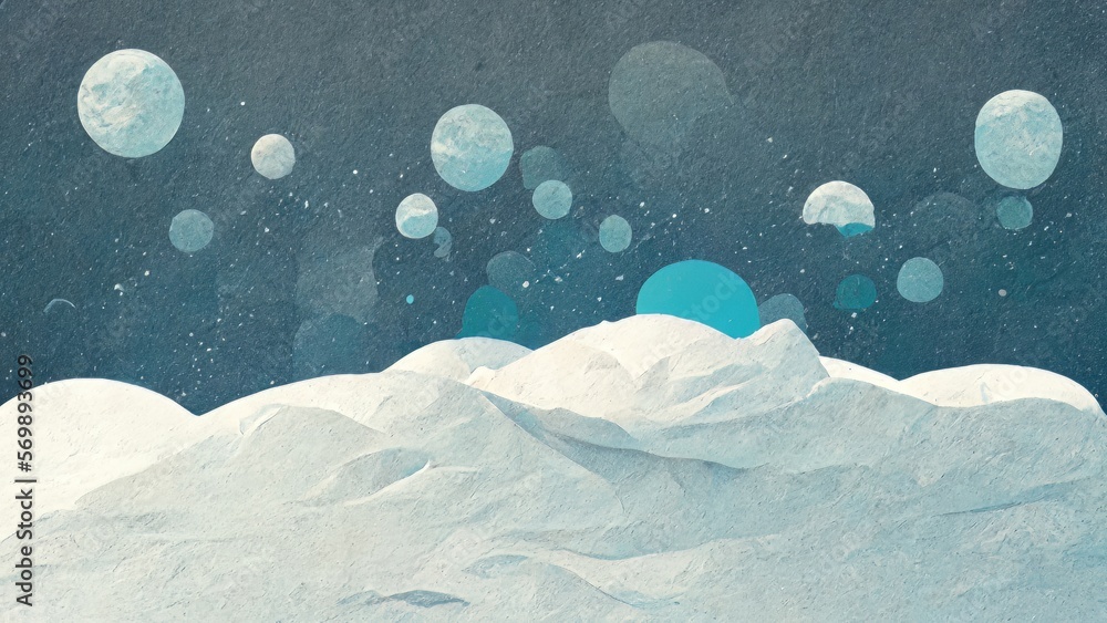 Snow infographic background. Advertising, Business communication board ...