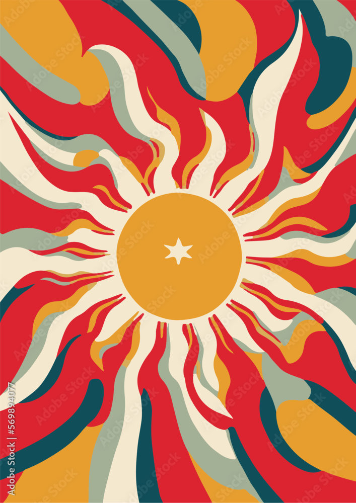 Set of backgrounds for the sun text. Set of backgrounds for hippie text ...