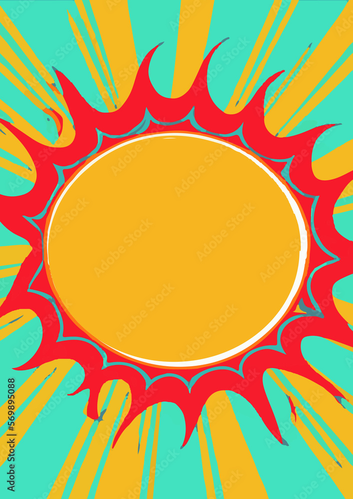 Set of backgrounds for the sun text. Set of backgrounds for hippie text ...