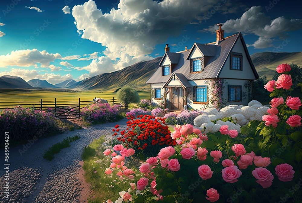 Beautiful Rose Garden Wallpapers