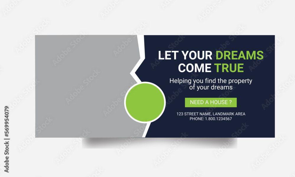 Corporate social banner Stock Vector | Adobe Stock