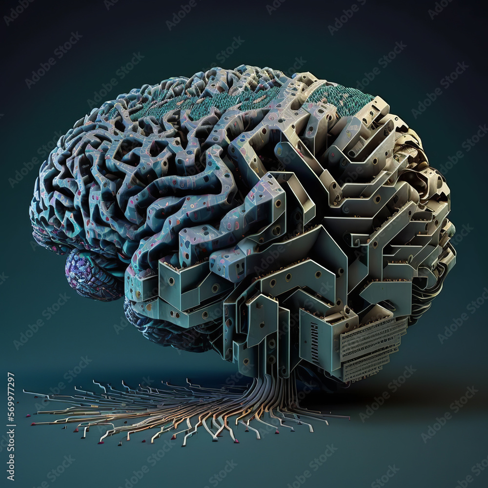 brain, data, engine, electricity, human, head, anatomy, medical, 3d ...