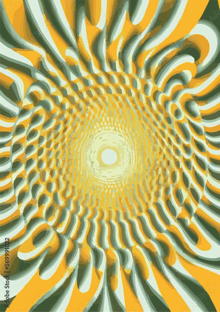 Set of backgrounds for text psychedelic illusions. Set of optical ...