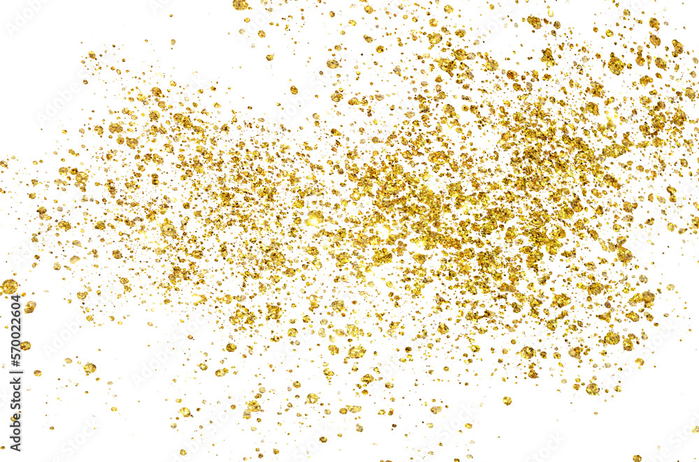 gold glitter transparent background Stock Photo | Adobe Stock