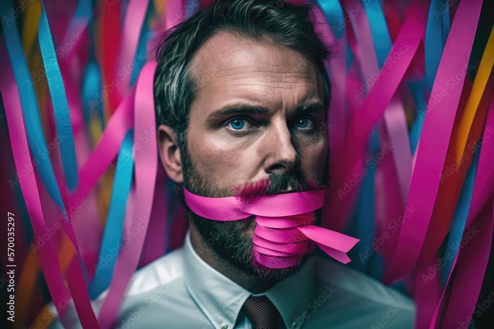 Feminism having silenced the freedom of speech of a white straight male ...