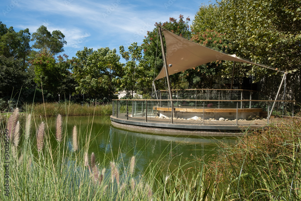 Gibraltar. 5th September 2022. View of the beautifully landscaped ...