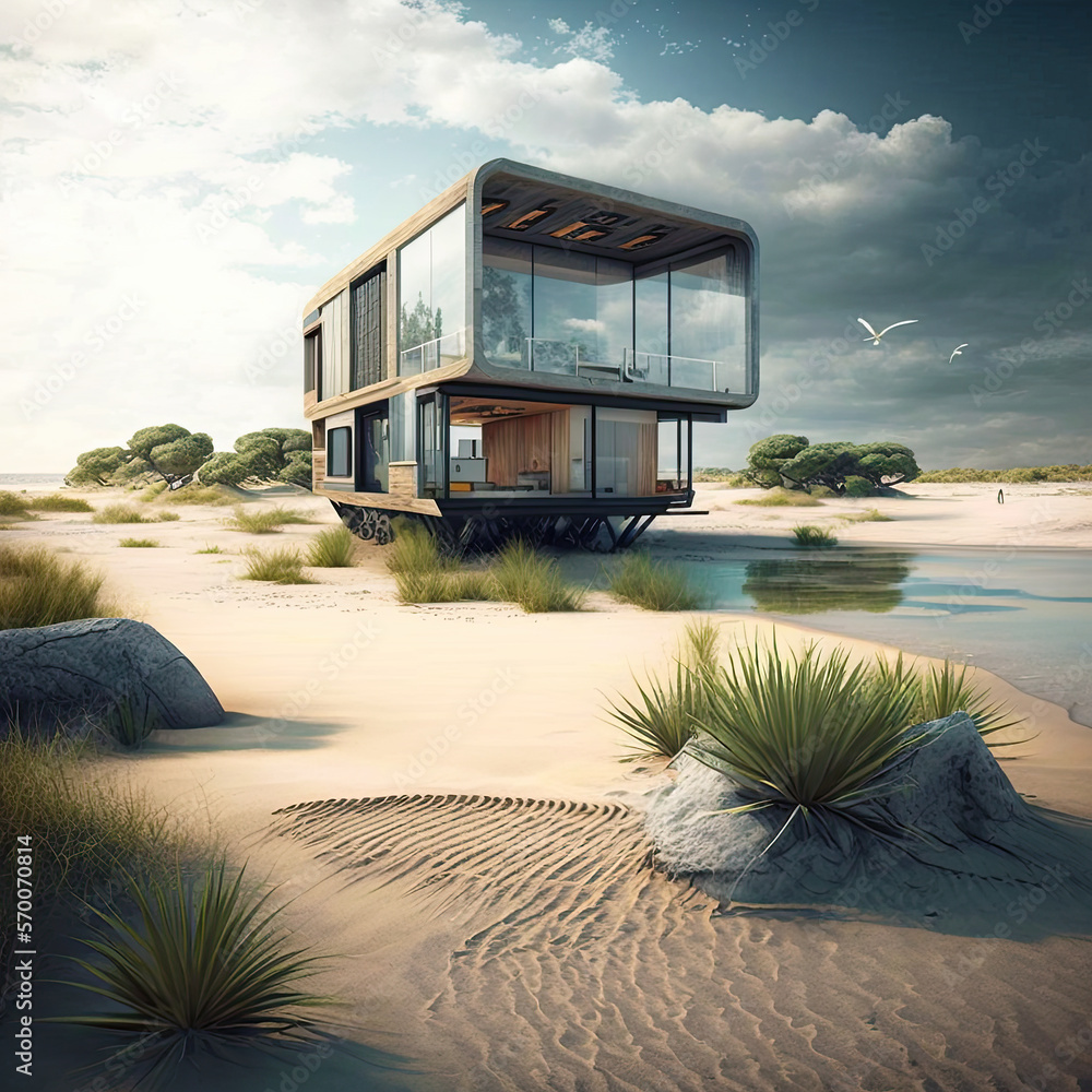 Small Modern Beach House