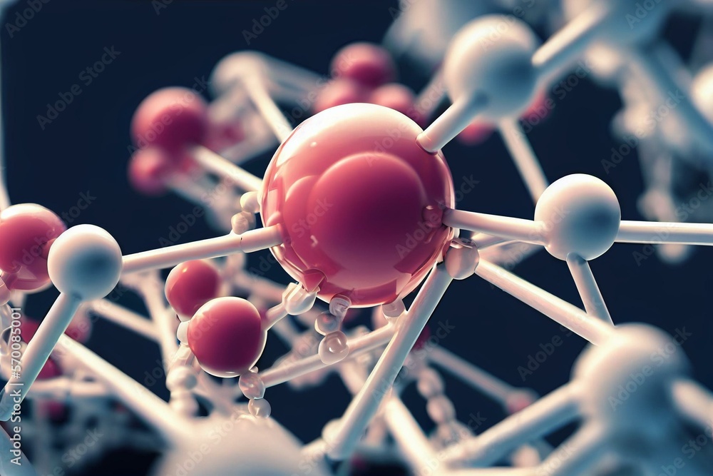 Thyroxine T4 Molecular Structure 3d Model Molecule Thyroid Hormone Structural Chemical