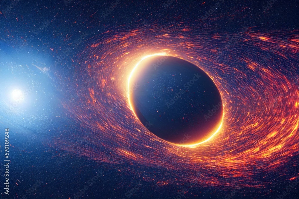 Black hole. Supernova explosion. Big bang. 5K realistic science fiction ...