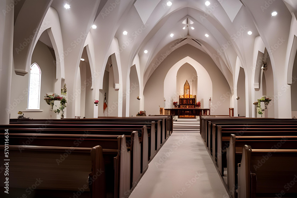 interior of church. church concept. church interior. church. interior ...