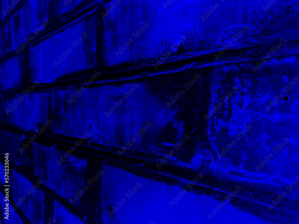 Vector blue grunge background, gradient navy blue texture of an old ...