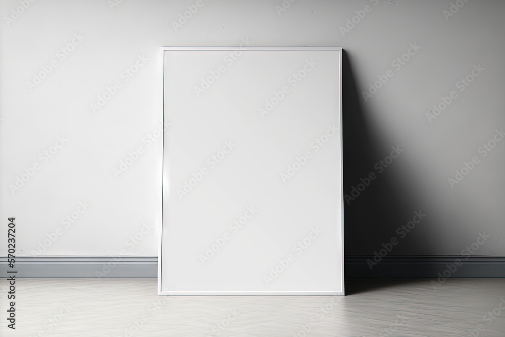 For your graphics, a blank poster template. For an ad preview, a good ...