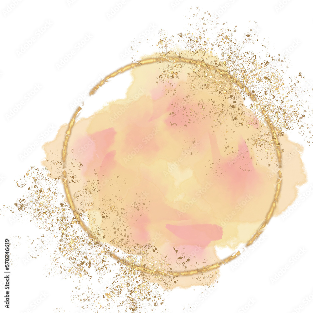 Watercolor smudge painting, abstract stain splash, design art, popular ...