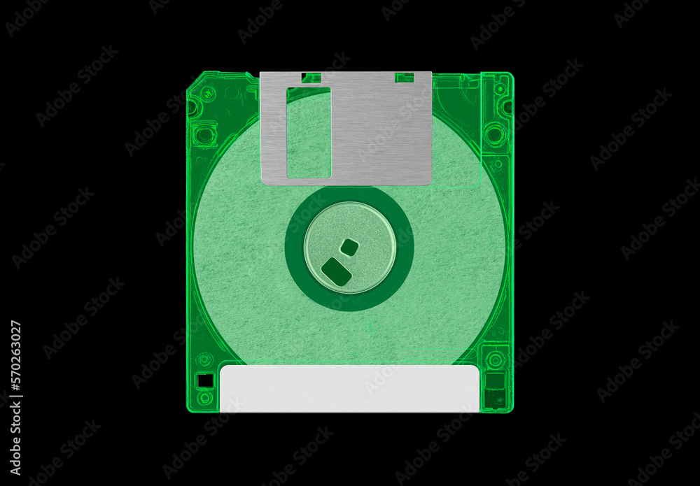 Floppy 3.5 inches Diskette Disk Case Mockup Template Stock Template ...