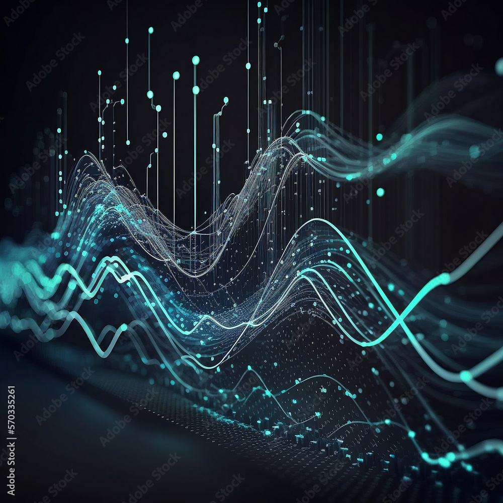 Big data visualization and information technology in wave form with 3D ...