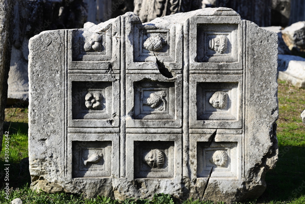 Excavations of the Temple of Hekate in Lagina Ancient City and Ancient ...