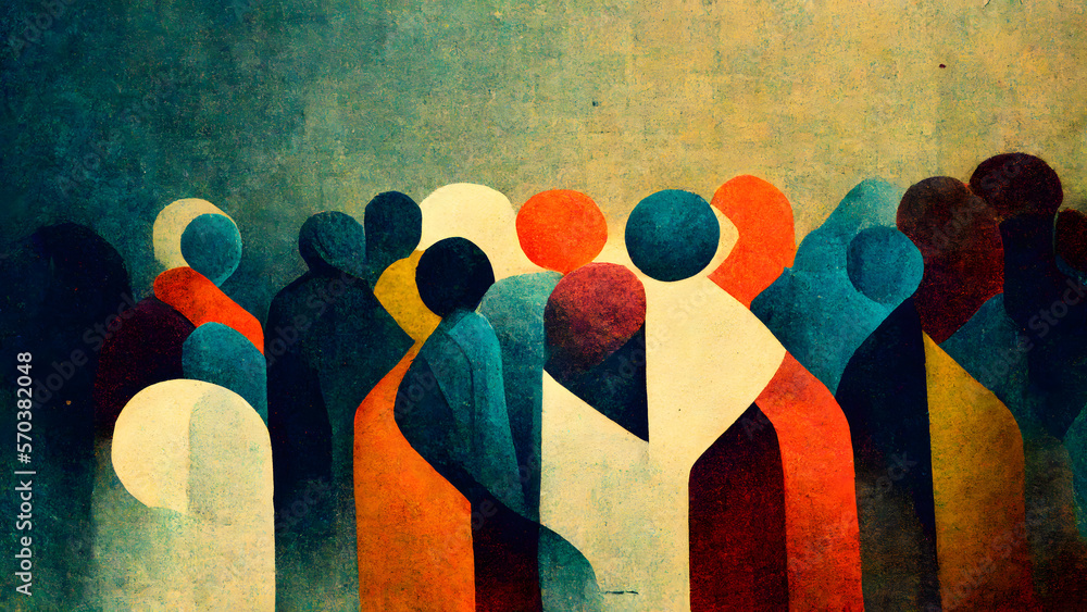 A Brilliant Illustration Representing Diversity of Races, Cultures ...