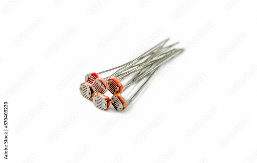 light dependent resistor LDR. photoresistor Stock Photo | Adobe Stock