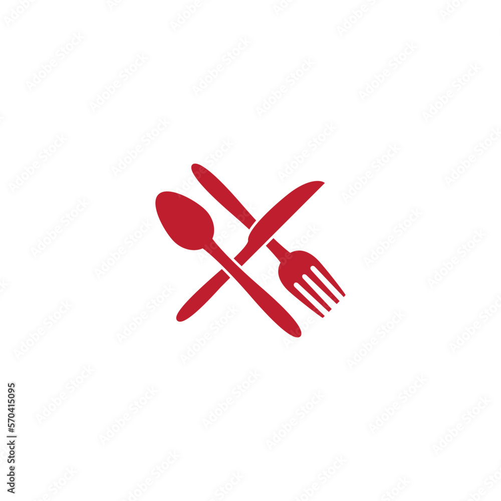 cutlery vector illustration for icon, symbol or logo. suitable for ...