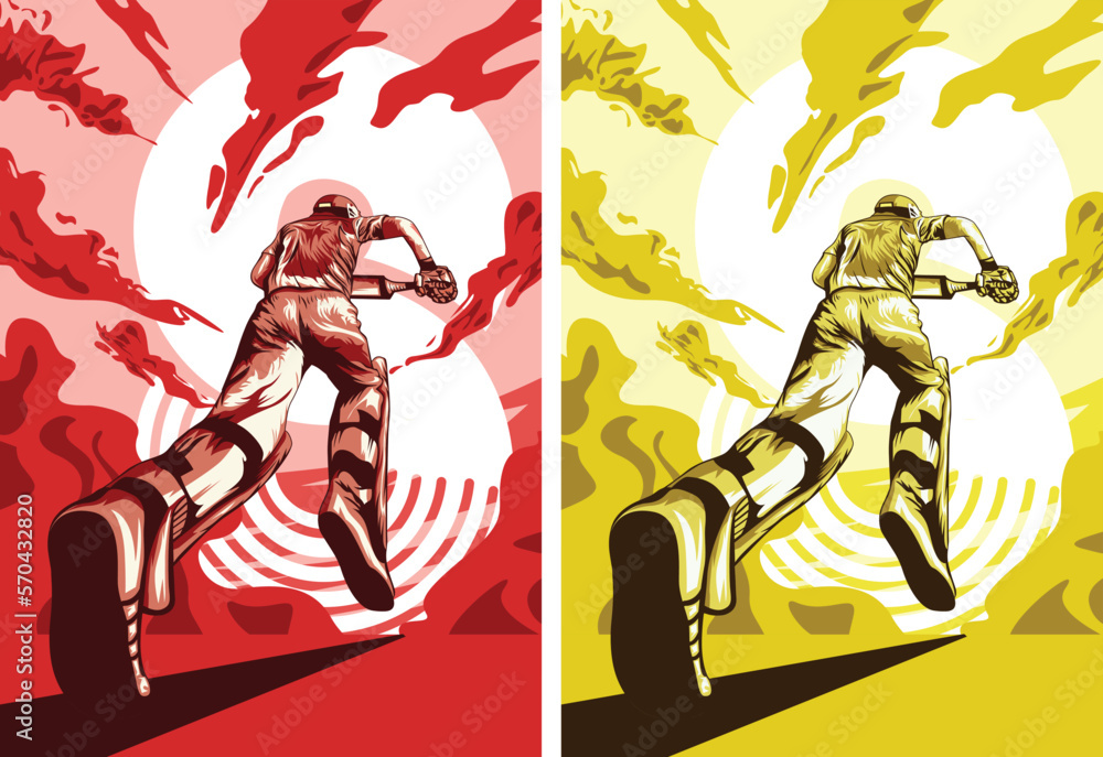 Vetor de 4 four and 6 sixer, art, ball, batsman, batsman vector, bowler ...