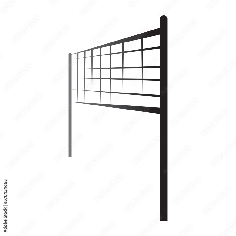 volleyball net icon Stock Vector | Adobe Stock