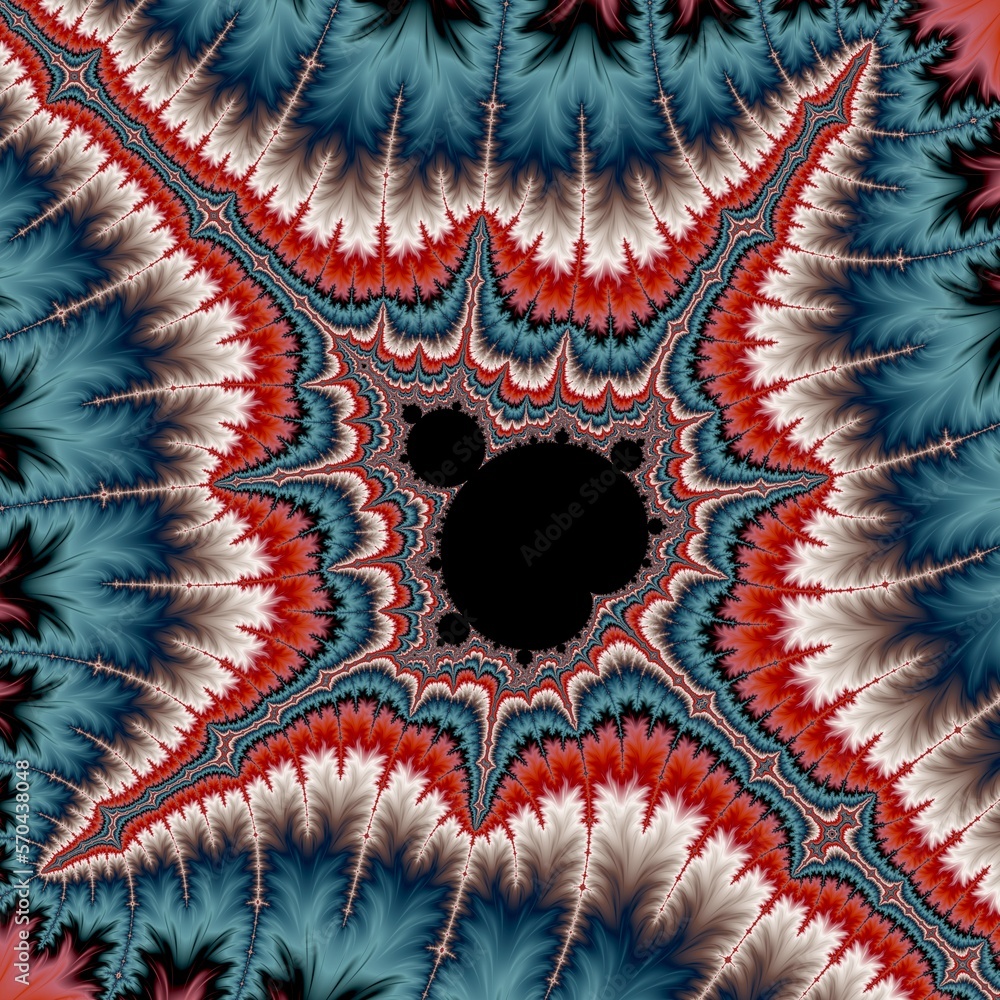 Fractal complex zoom - Mandelbrot set detail, digital artwork for ...