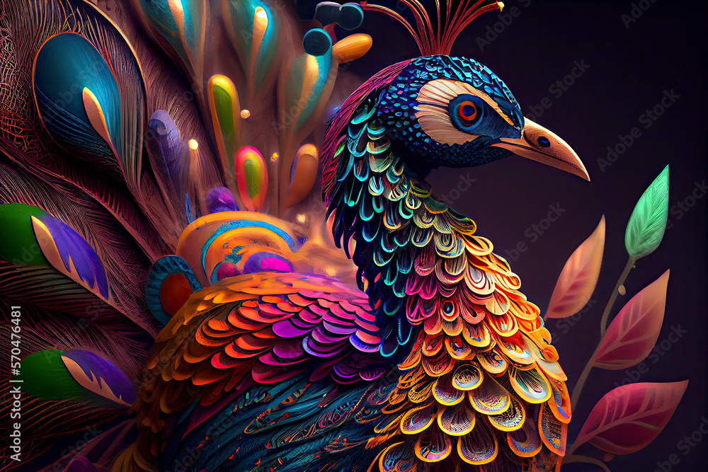 3d Peacock Wallpaper Hd