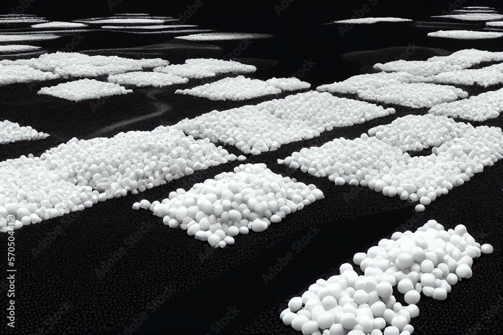 COMPLEX NPK FERTILIZERS. Warehouse for storage of fertilizers. NPK ...