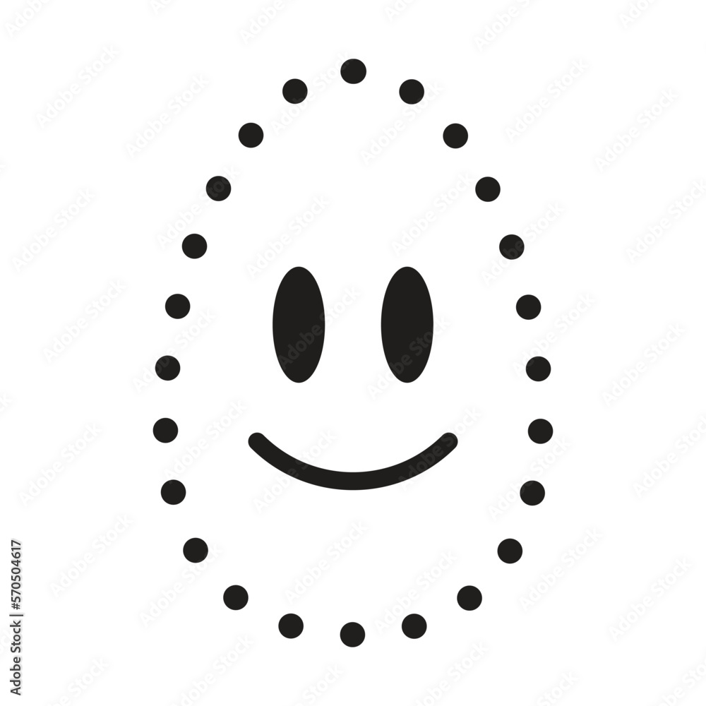 Dotted oval shape for tracing lines for preschool and kindergarten ...