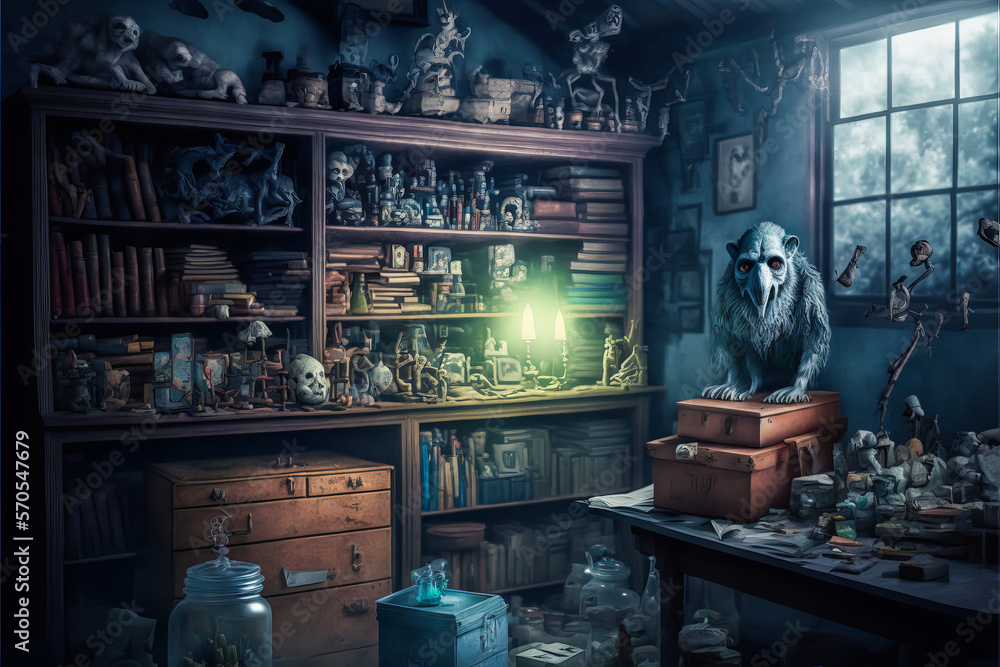 A unique and frightening collection of macabre curiosities, like a ...