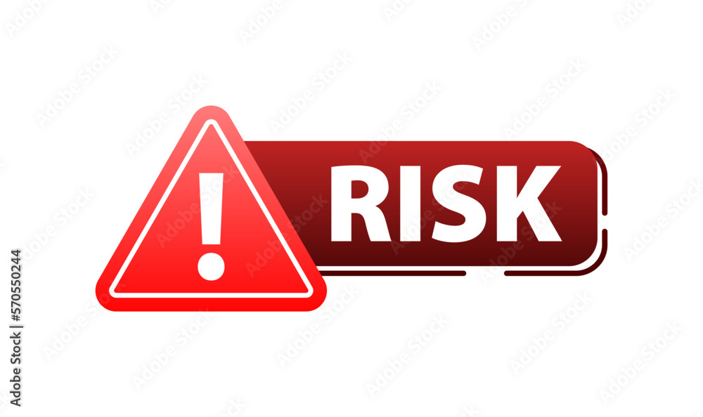 Risk assessment. High risk meter. Vector illustration. Stock Vector ...