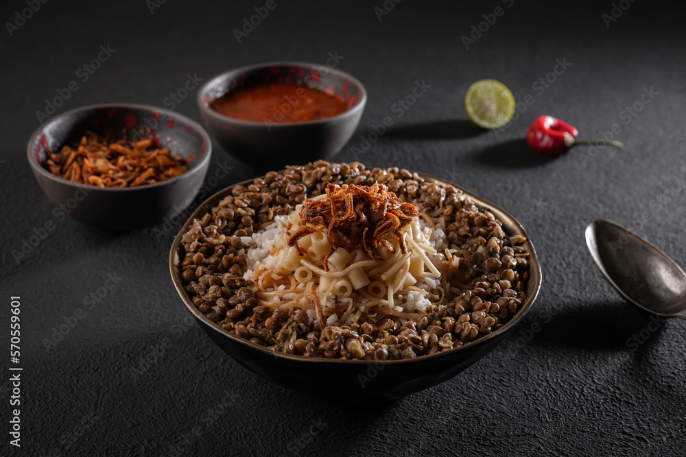 Egyptian Koshary images, Traditional Egyptian food, Delicious Koshary ...