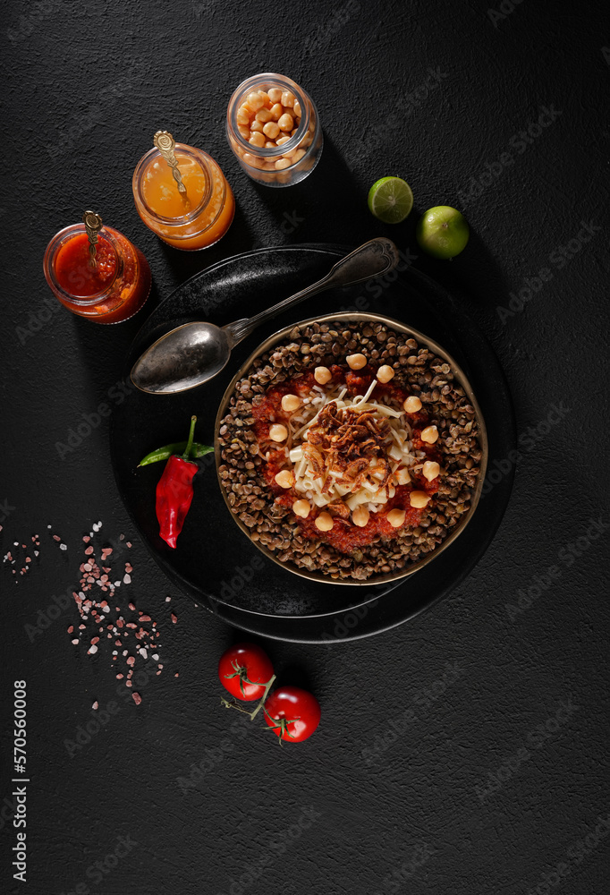 Egyptian Koshary images, Traditional Egyptian food, Delicious Koshary ...