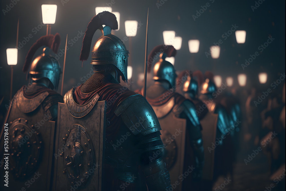 A Roman legion was a large military unit of the Roman army preparing ...