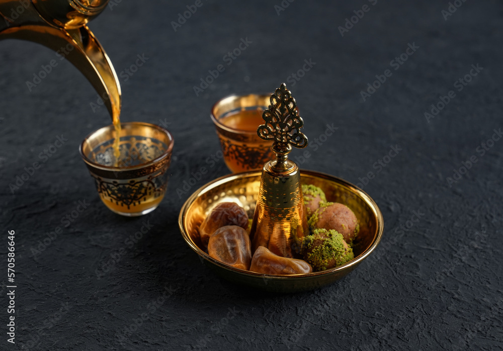 dallah is a metal pot with a long spout designed specifically for ...