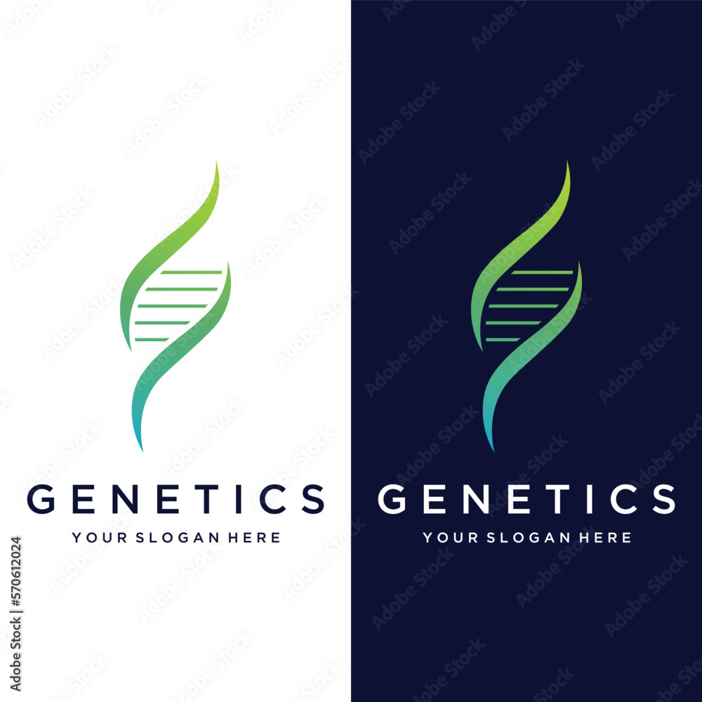 Logo design template DNA elements. Bio tech, DNA people, bio DNA, DNA ...
